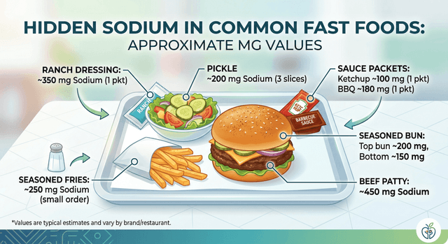 Low Sodium Fast Food: Best Options at McDonald's, Subway, Wendy's ...