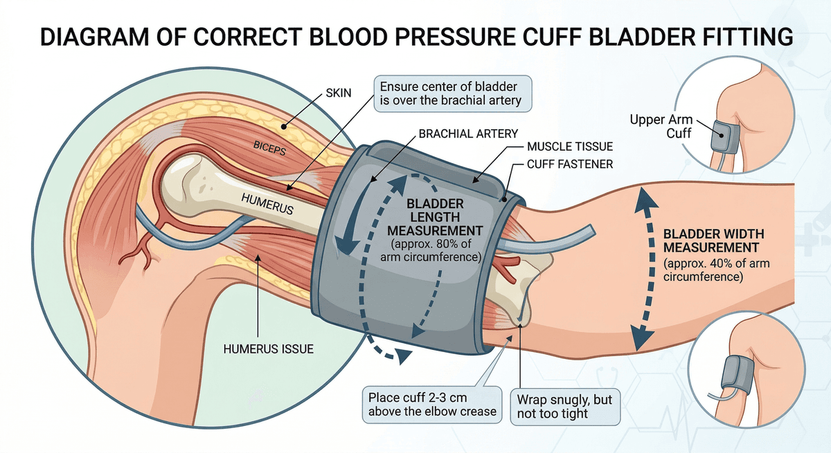Blood Pressure Monitor Cuff Sizes: How to Choose the Right Size for ...