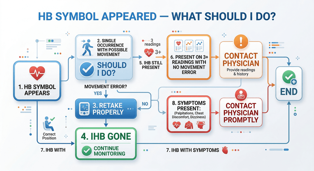 Omron Blood Pressure Monitor Symbols, Error Codes & Icons Explained ...
