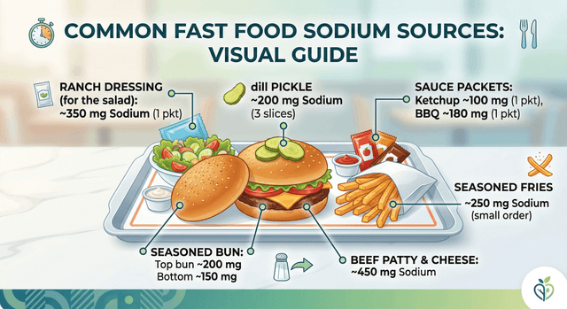 Low Sodium Fast Food: Best Options at McDonald's, Subway, Wendy's ...