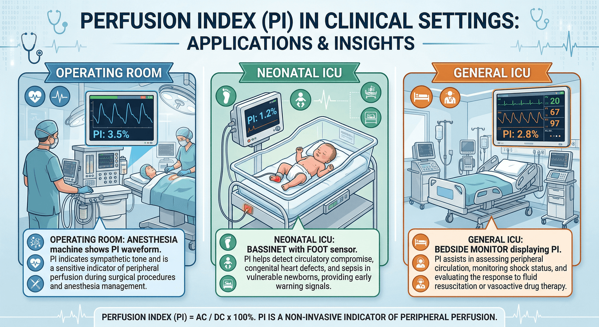 Perfusion Index (PI) on a Pulse Oximeter: What It Means, Normal Ranges ...